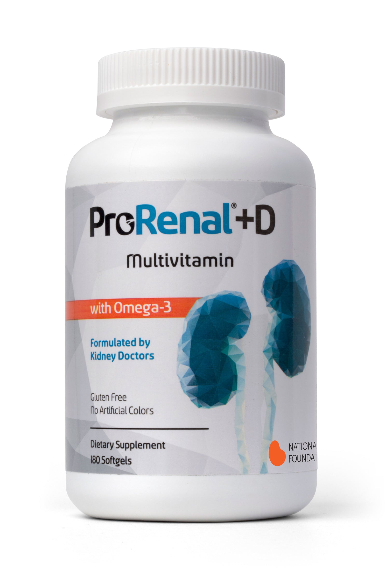 ProRenal | ProRenal+D with Omega-3 Kidney Health Multivitamin Softgels