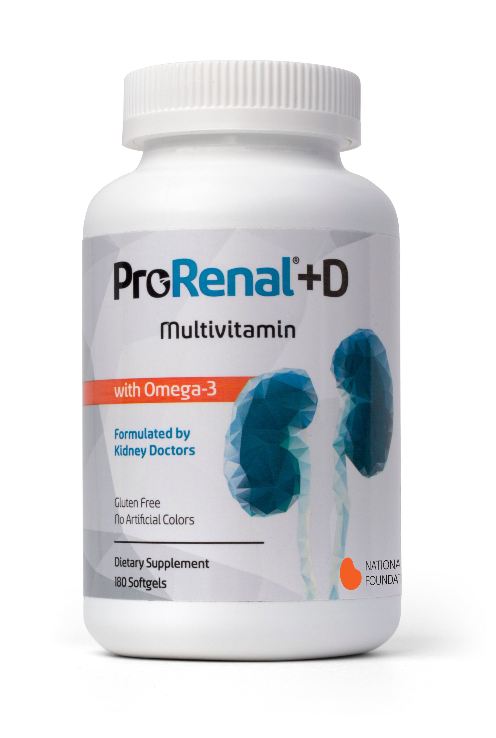 ProRenal | ProRenal+D with Omega-3 Kidney Health Multivitamin Softgels